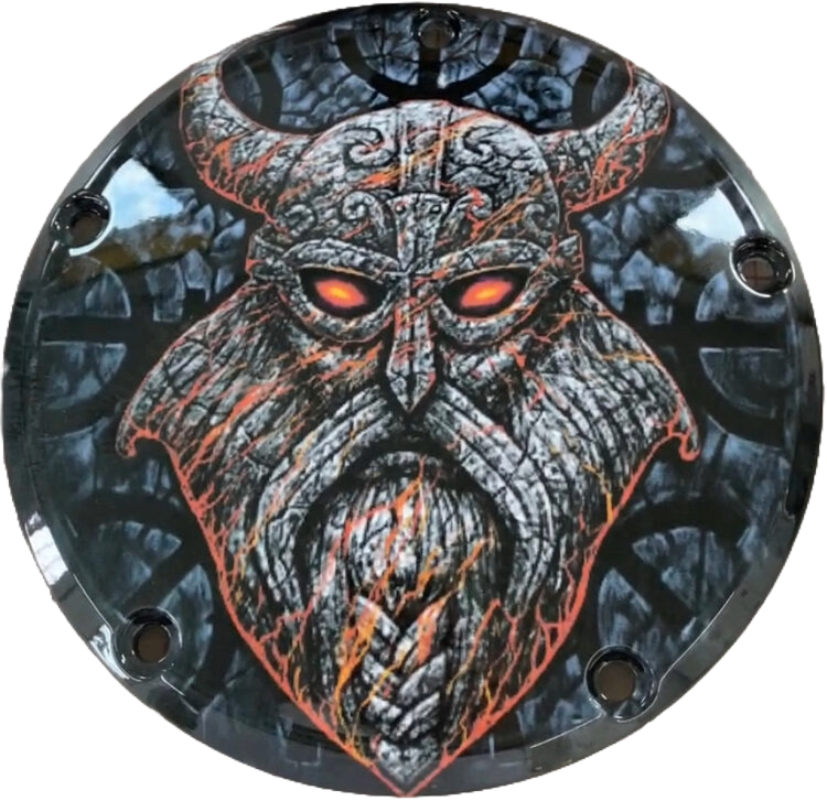 "Stone Viking" Derby Cover | Top End Customs